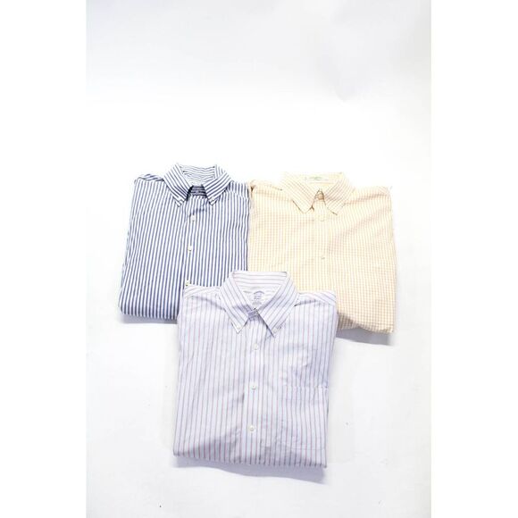 Orvis | Shirts | Orvis Peter Millar Brooks Brother Mens Yellow Dress ...